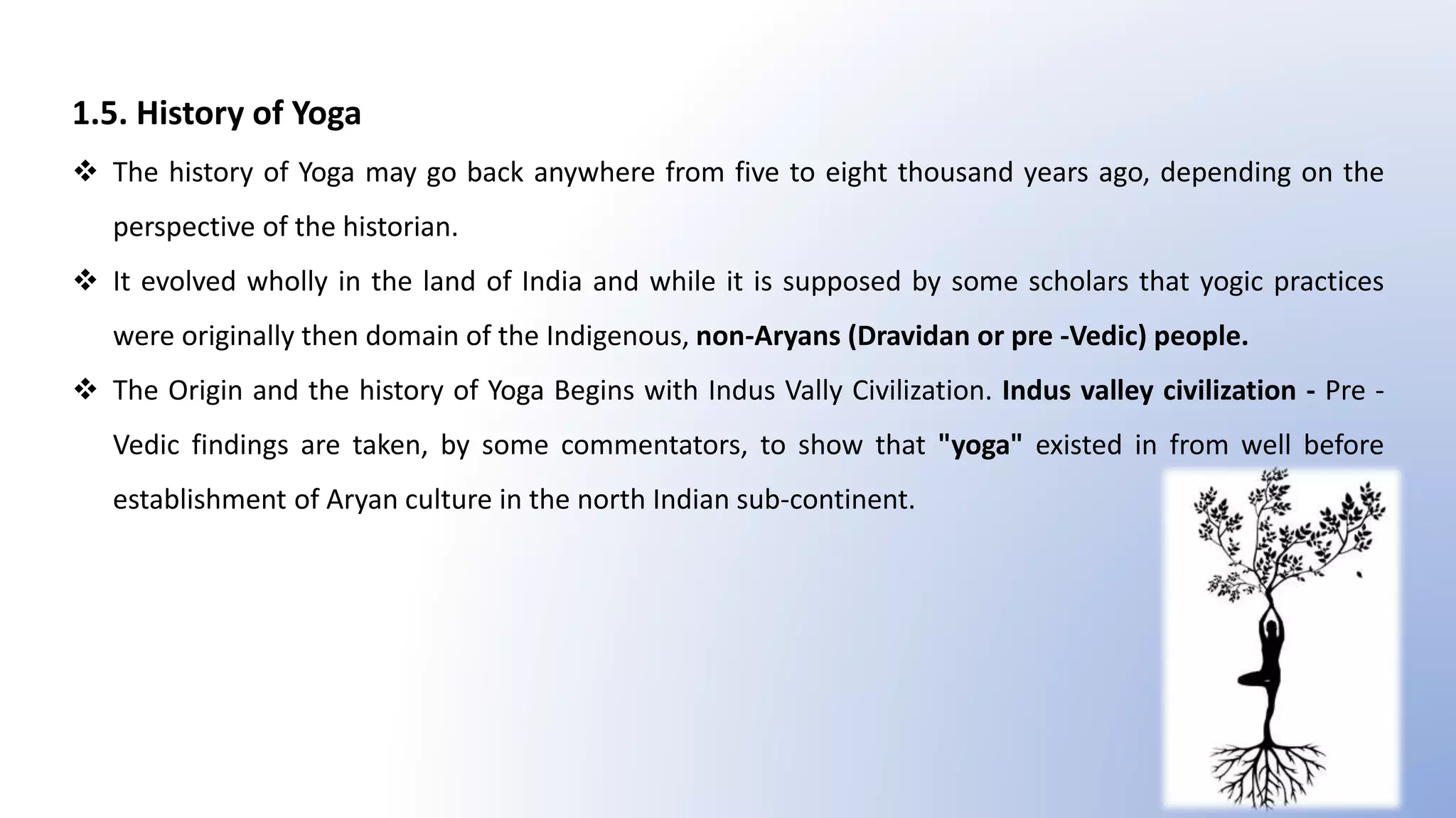 HISTORY OF YOGA | PPTX