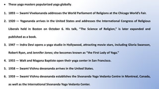HISTORY OF YOGA | PPTX