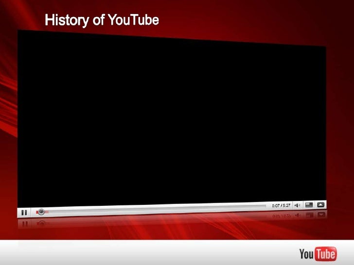 History Of YouTube
