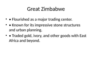 History_of_Zimbabwe_history_of_nations.. | PPT