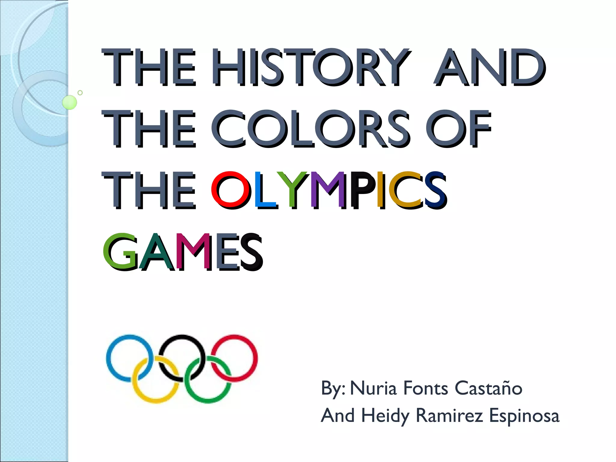 History olympic games | PPT