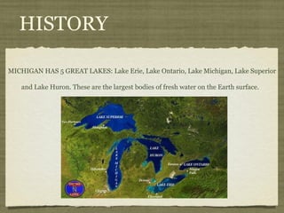 History on michigan | PPT
