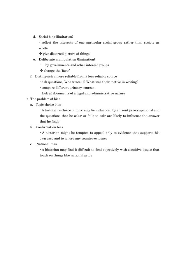 History outline | PDF