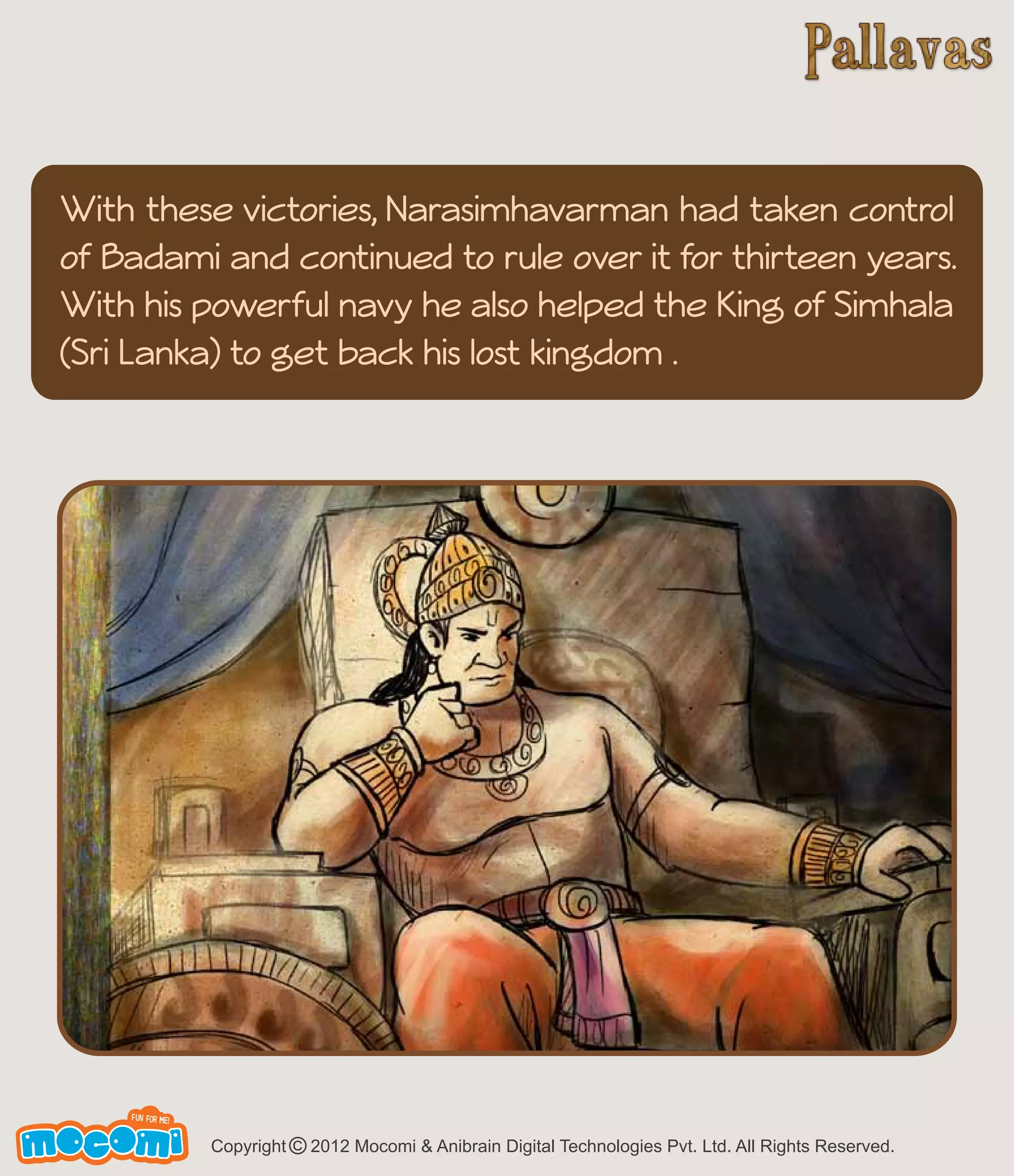 Pallavas - Pallava Dynasty – Mocomi.com