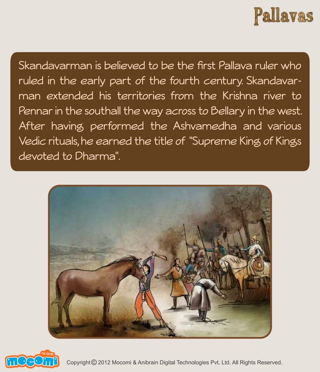 Pallavas - Pallava Dynasty – Mocomi.com