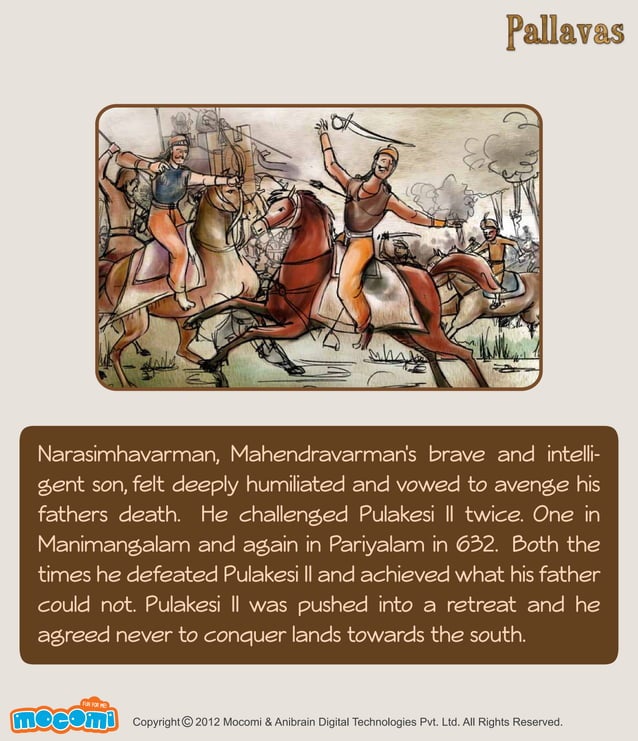 Pallavas - Pallava Dynasty – Mocomi.com