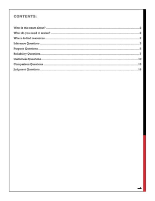 History paper guide and questions | PDF