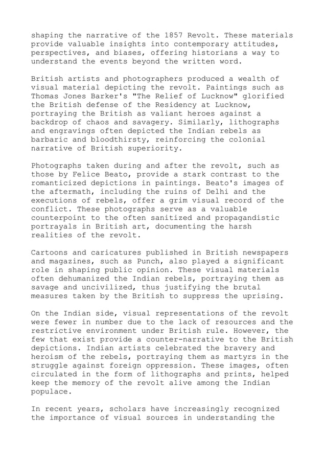 Rebels and the Raj. Class 12 CBSE History project. | PDF | Religion ...