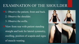 PS SESSION : EXAMINATION OF SHOULDER | PDF