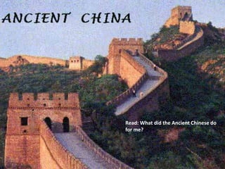 History power point china | PPTX