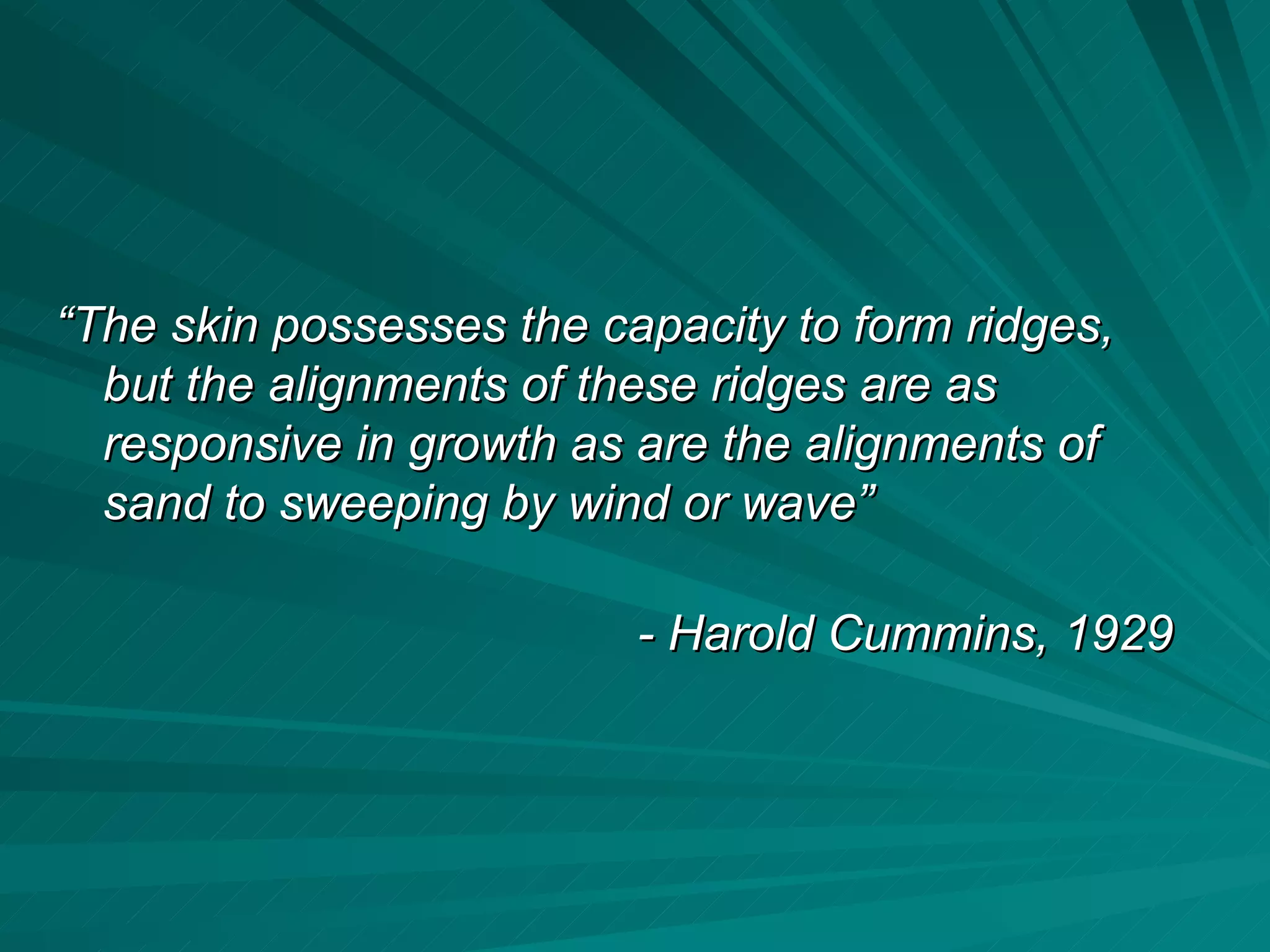 History of Friction Ridge Identification | PPT