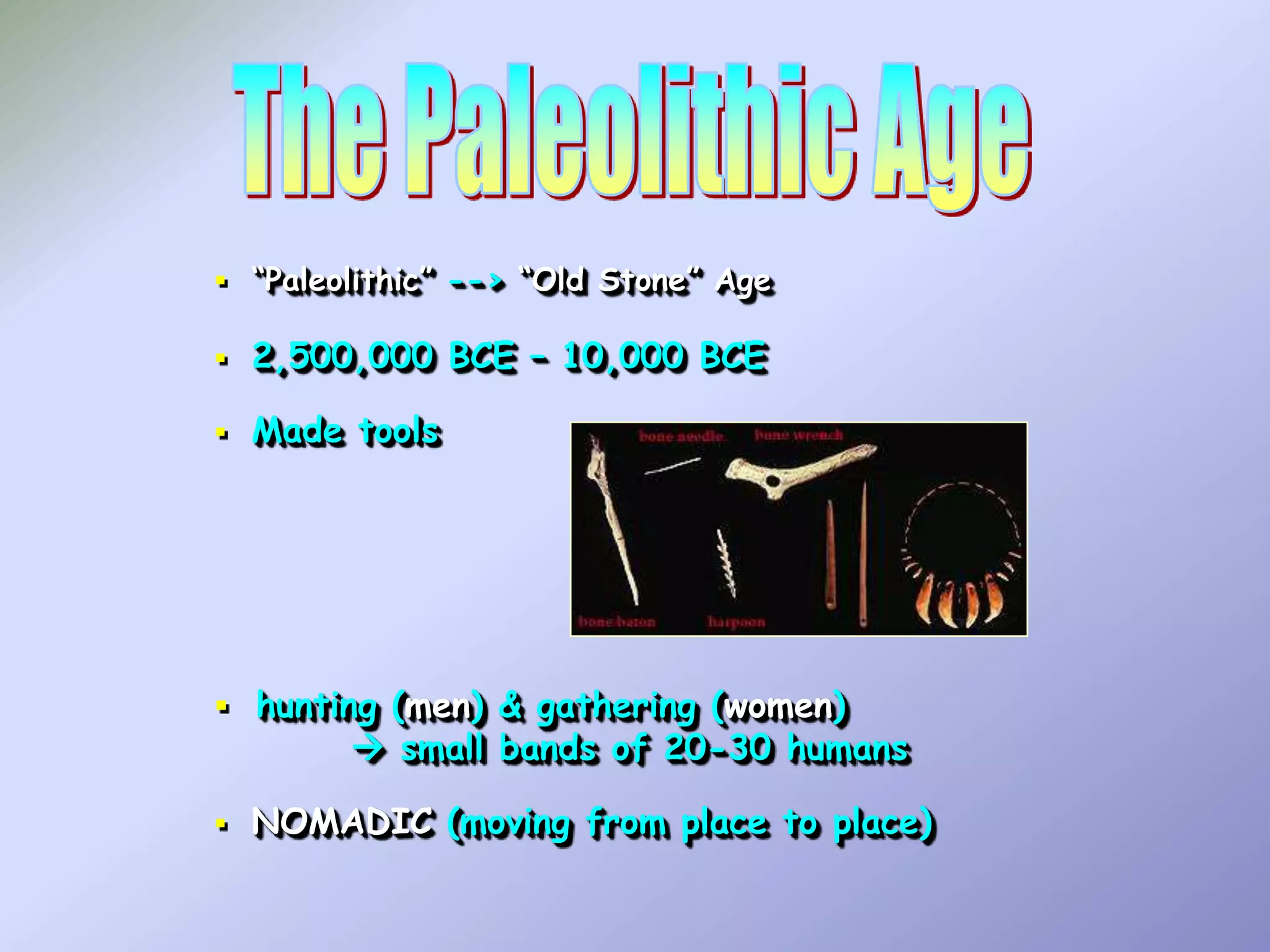 THE STORY OF HUMAN EVOLUTION | PPTX