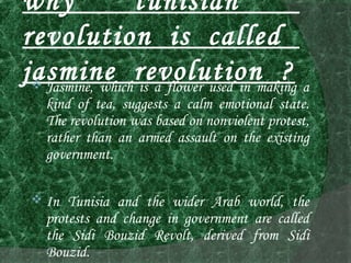 Jasmin revolution | PPT