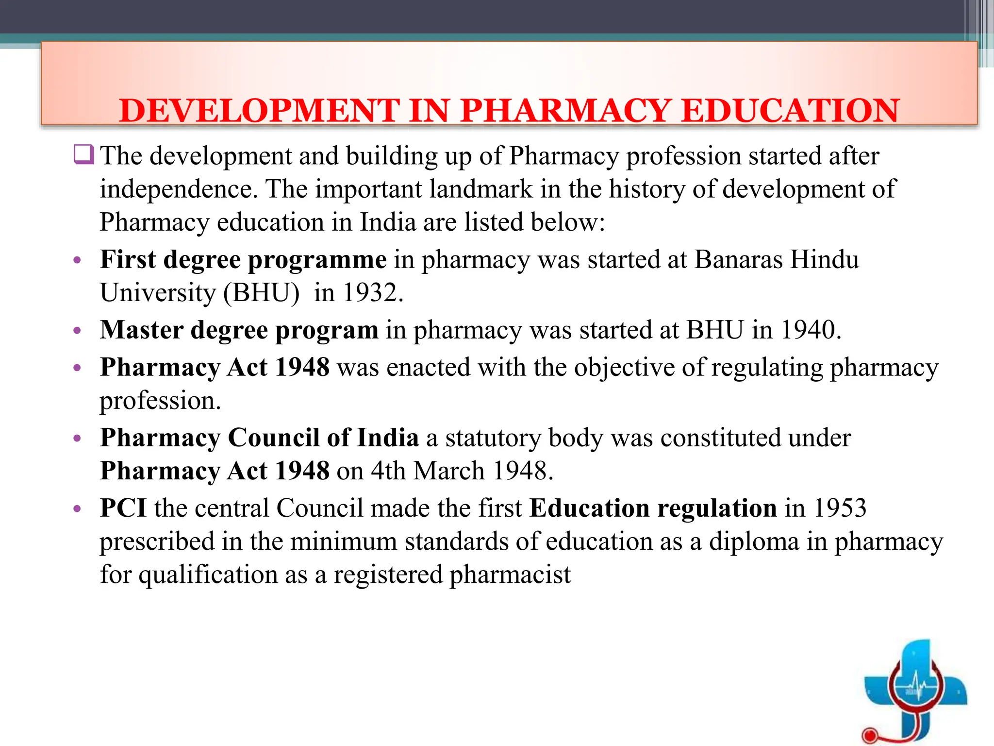 History & Development of Hospital Pharmacy | PPTX | Pharmaceutical ...