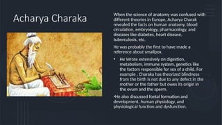 Medicine – Ayurveda and Surgery in Ancient India | PPTX