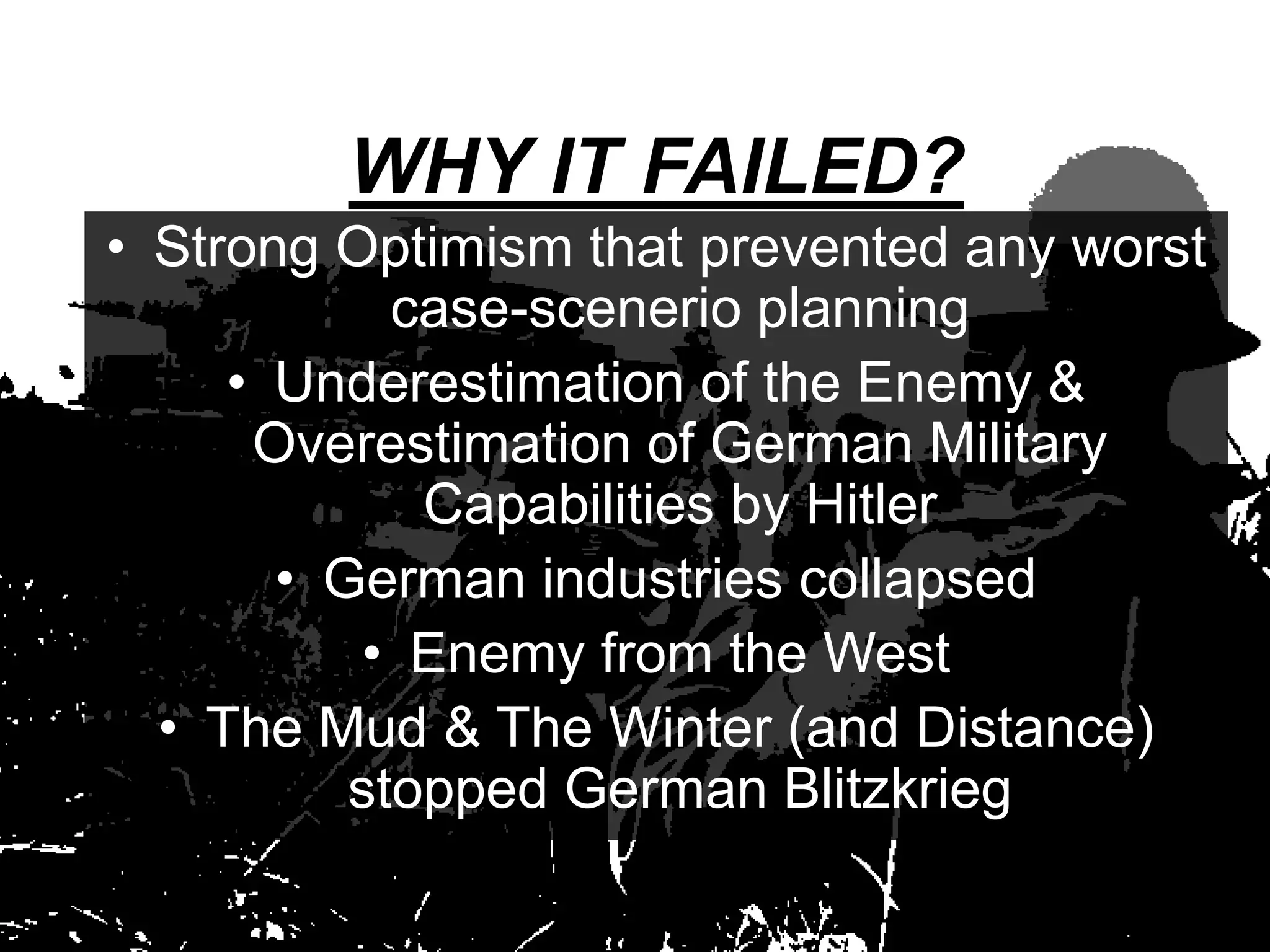 Operation Barbarossa Overview (PPT) | PPTX