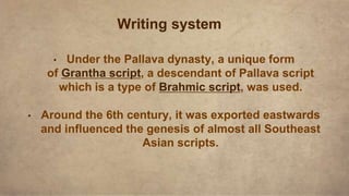 HISTORY PPT PALLAVA DYNASTY.pptx | Hinduism | Religion & Spirituality