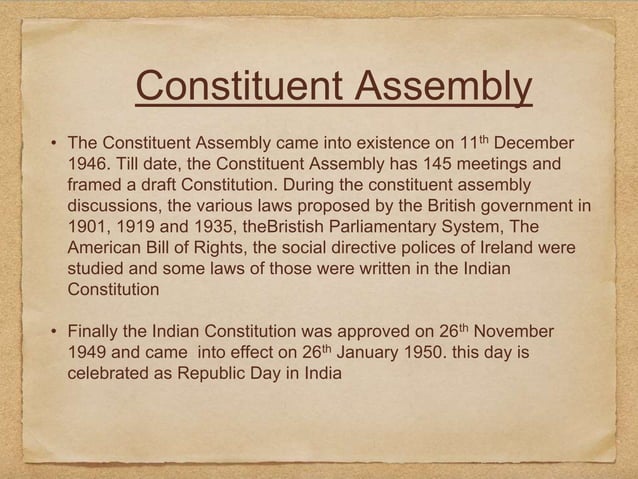 Framing The ConstitutIon PPT CLASS 12 | PPT