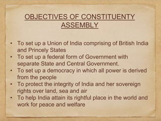 Framing The ConstitutIon PPT CLASS 12 | PPT