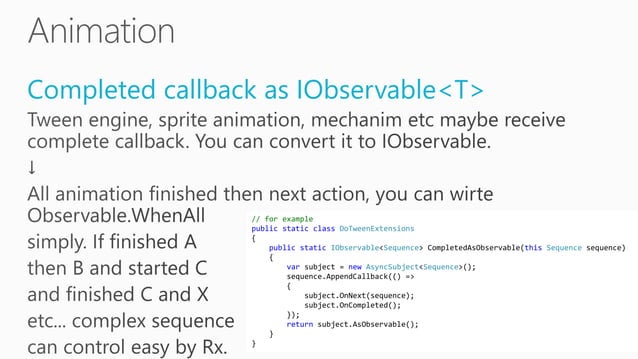 History & Practices for UniRx(EN) | PDF | Programming Languages | Computing