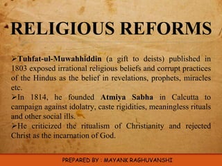 RAJA RAM MOHAN ROY | PPTX