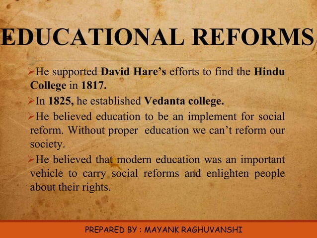 RAJA RAM MOHAN ROY | PPTX