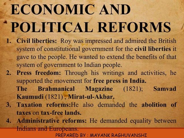 RAJA RAM MOHAN ROY | PPTX