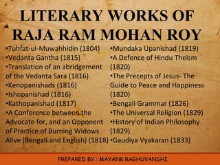 RAJA RAM MOHAN ROY | PPTX