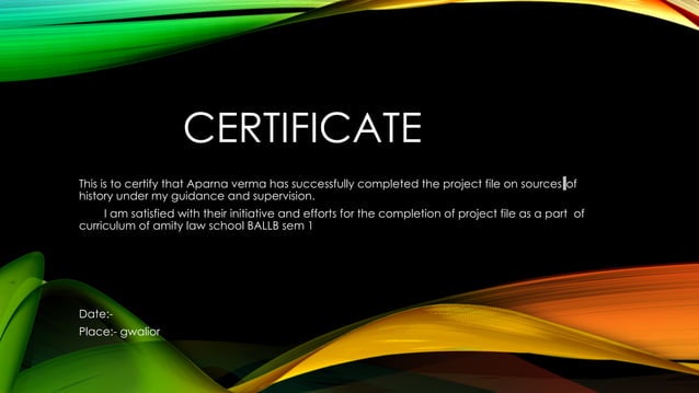 history presentation What is History? How do Historians study the past ...