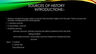 history presentation What is History? How do Historians study the past ...