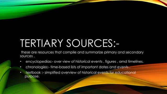 history presentation What is History? How do Historians study the past ...