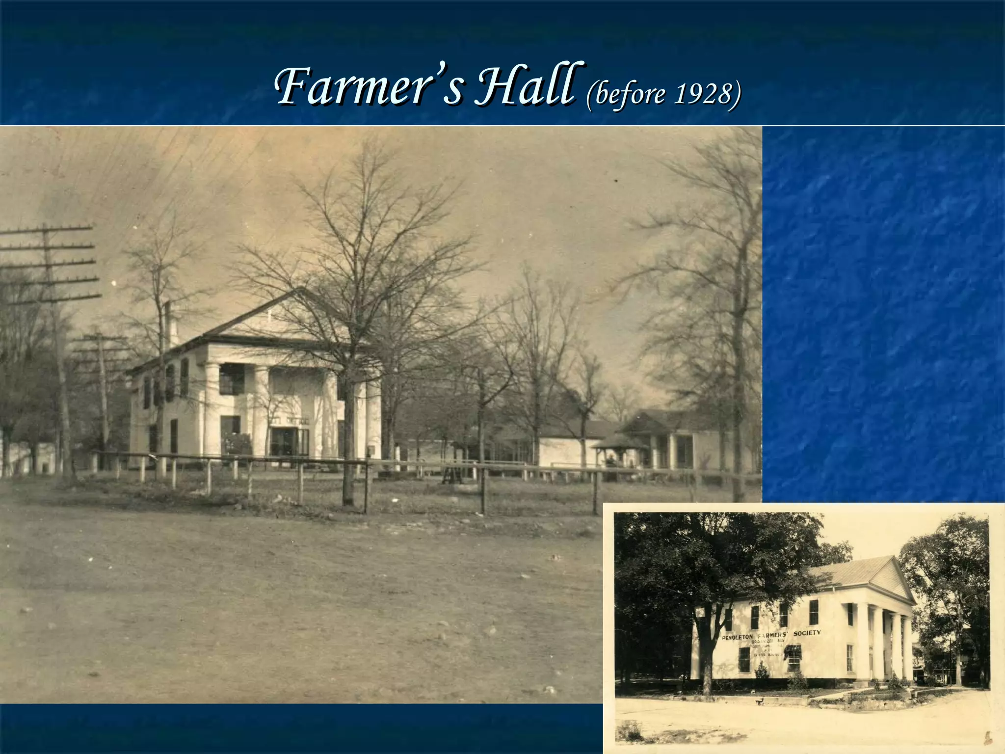 Historic Timeline of Pendleton, SC | PPT