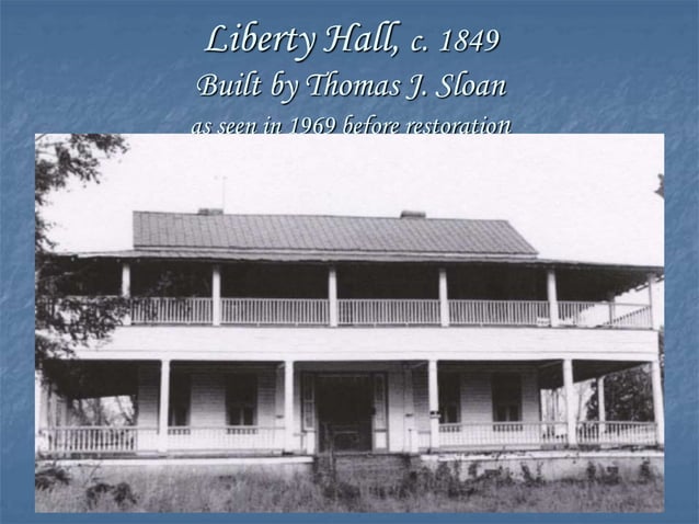 History of Pendleton SC (c.1790) | PPT