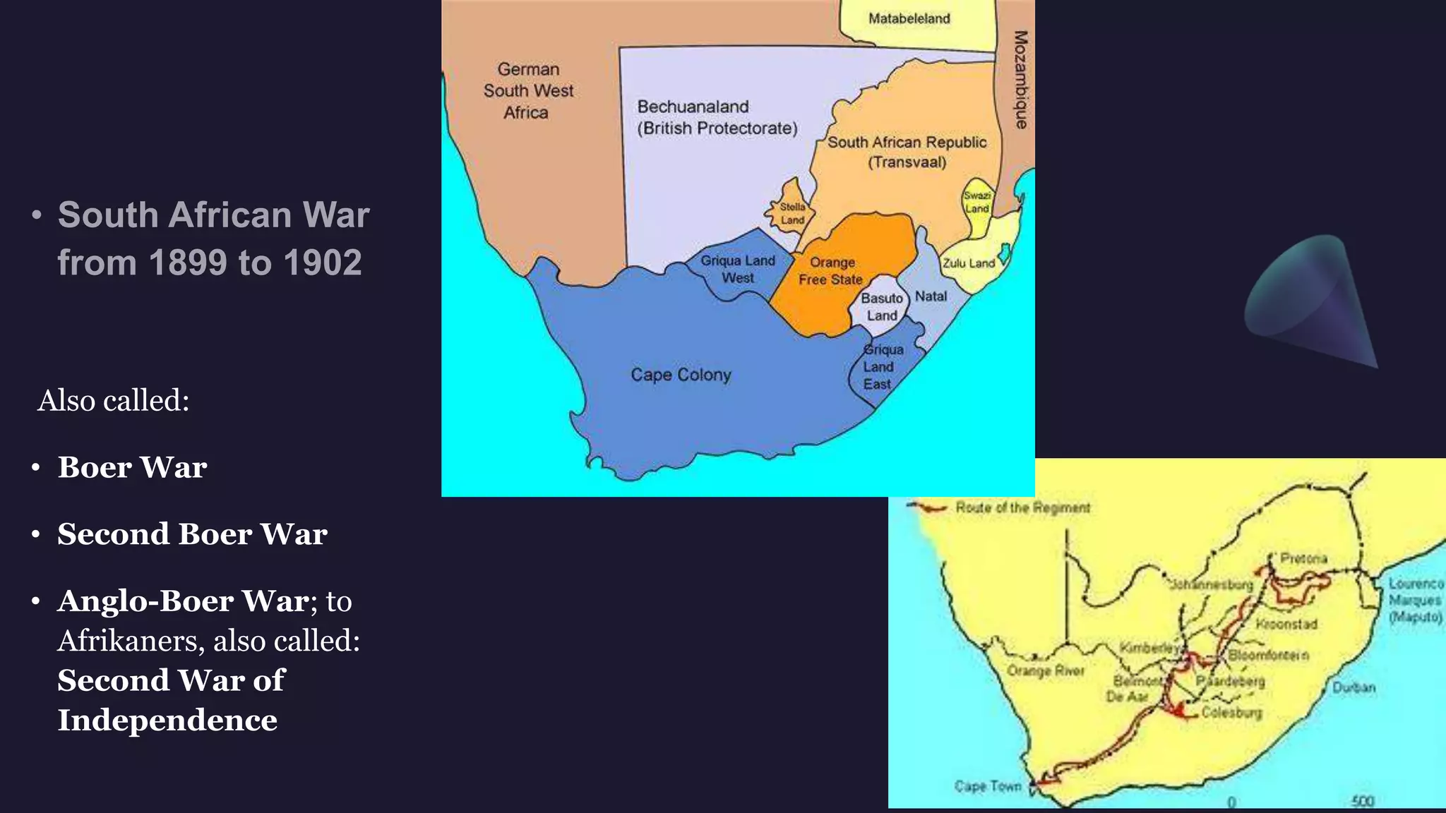 The South African War and Union | PPTX