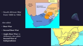 The South African War and Union | PPTX