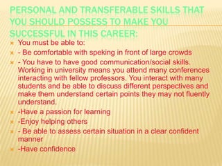 History professor | PPTX