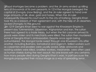 genghis khan | PPTX