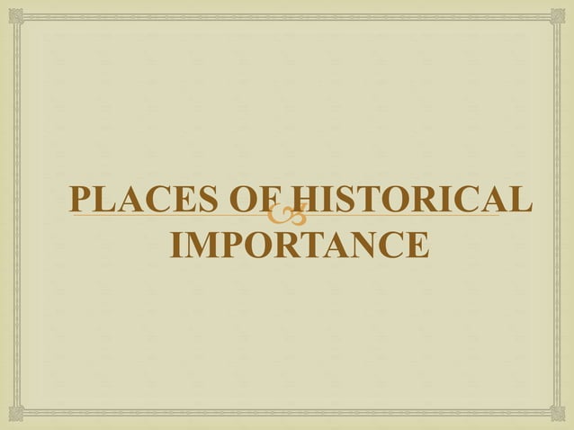 History project | PPT