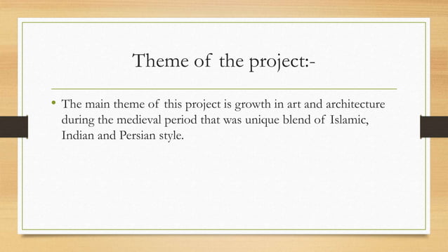 History project | PPTX