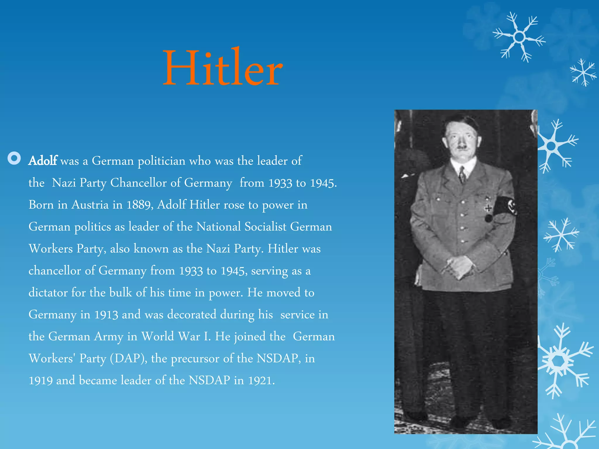 NAZISM & RISE OF HITLER | PPTX