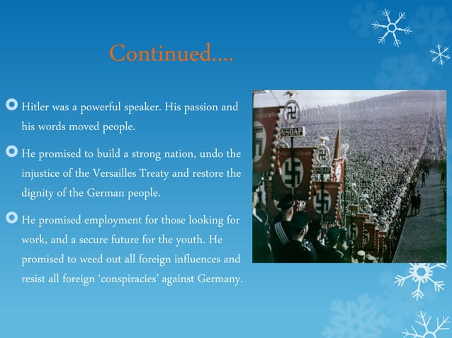 NAZISM & RISE OF HITLER | PPTX | Political Issues & policy | Politics