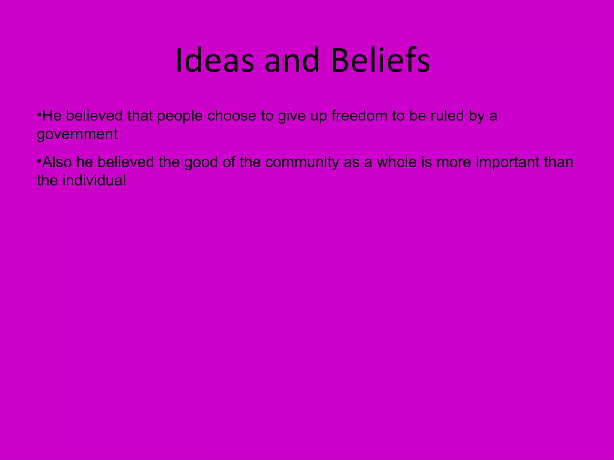 Jean Jacques Rousseau Ppt
