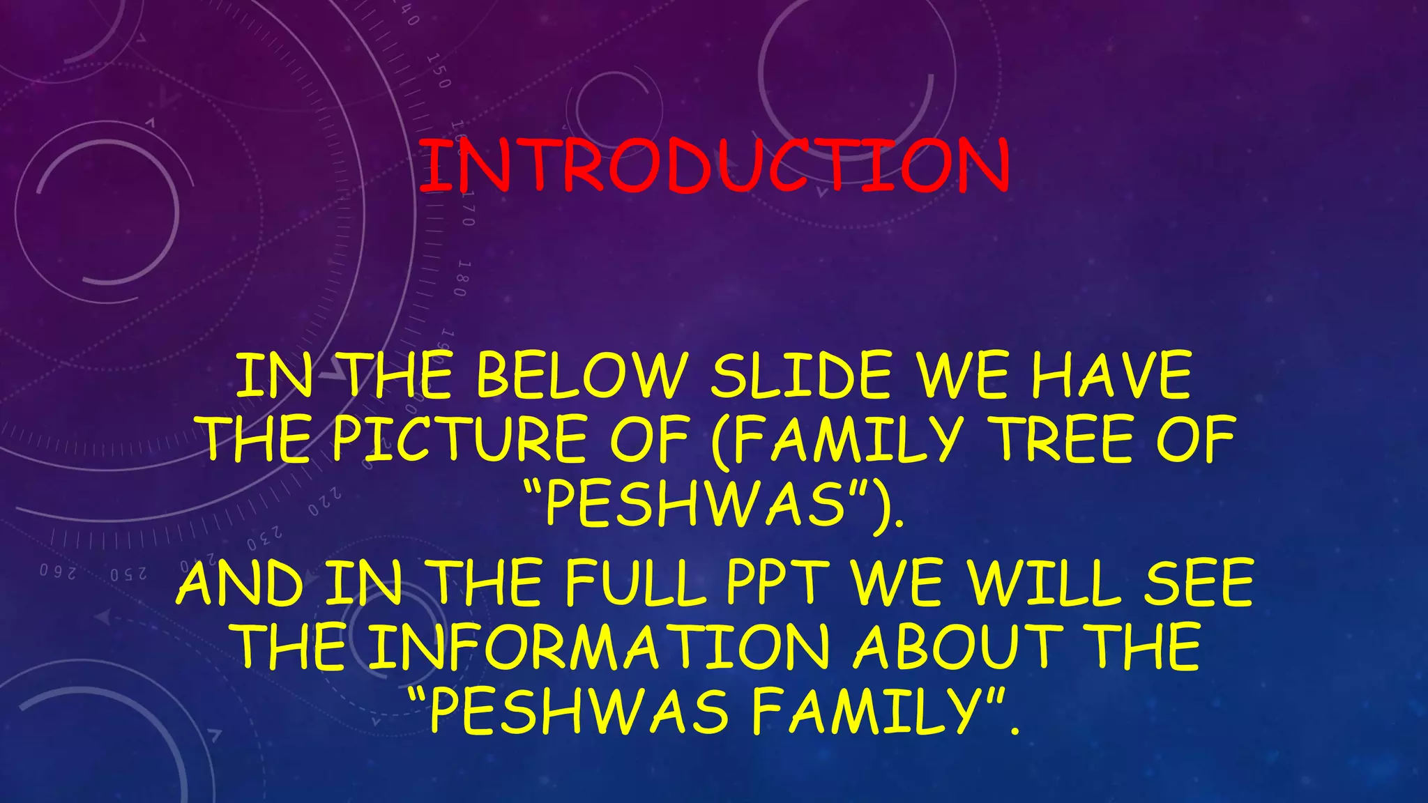 Peshwas Project pptx | PPTX