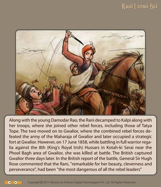 Rani Laxmi Bai - History – Mocomi.com