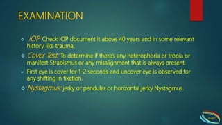 Neuro Ophthalmology | PPT