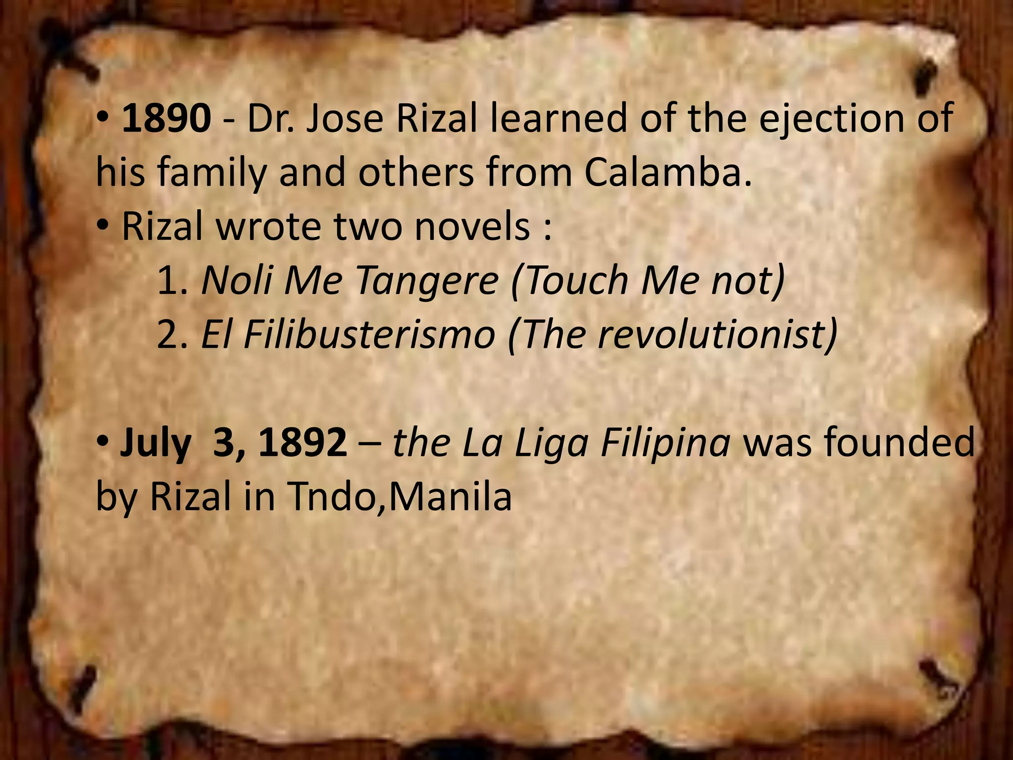 THE REVOLUTIONARY MOVEMENT (PROPAGANDA AND KATIPUNAN) | PPTX