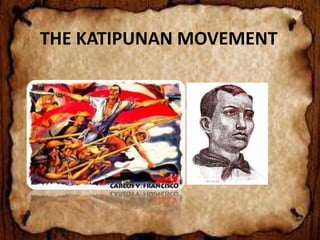 THE REVOLUTIONARY MOVEMENT (PROPAGANDA AND KATIPUNAN) | PPTX