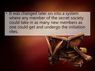 Katipunan membership | PPTX