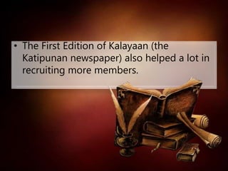 Katipunan membership | PPTX