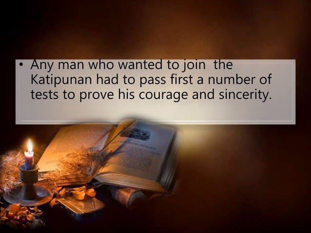 Katipunan membership | PPTX